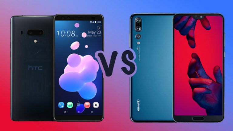 مقارنة بين تصميم ومواصفات هاتف HTC U12+ و Huawei P20 Pro - نيوتك | New tech